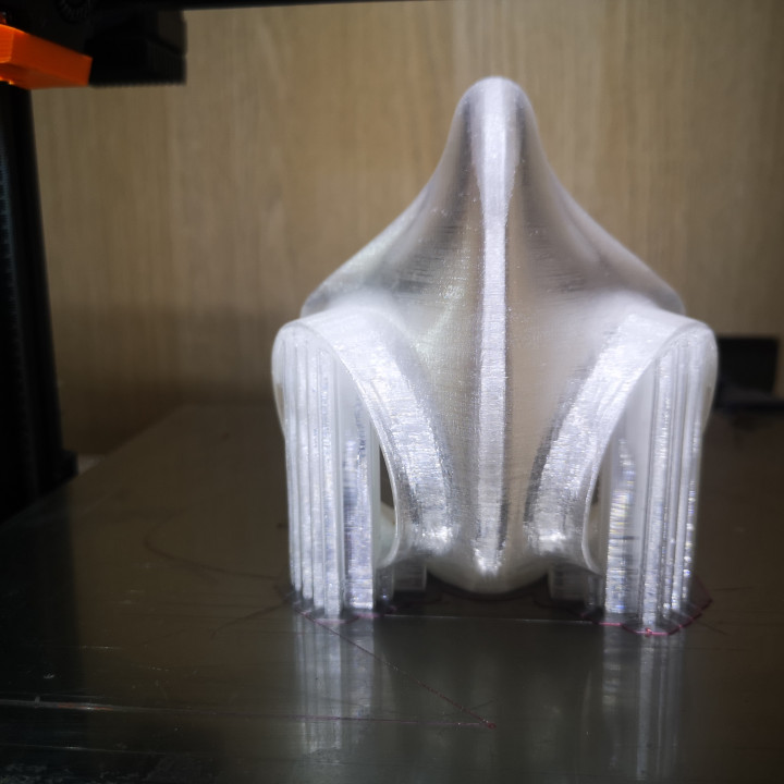 3D Printable Face Mask by Laszlo Paszka