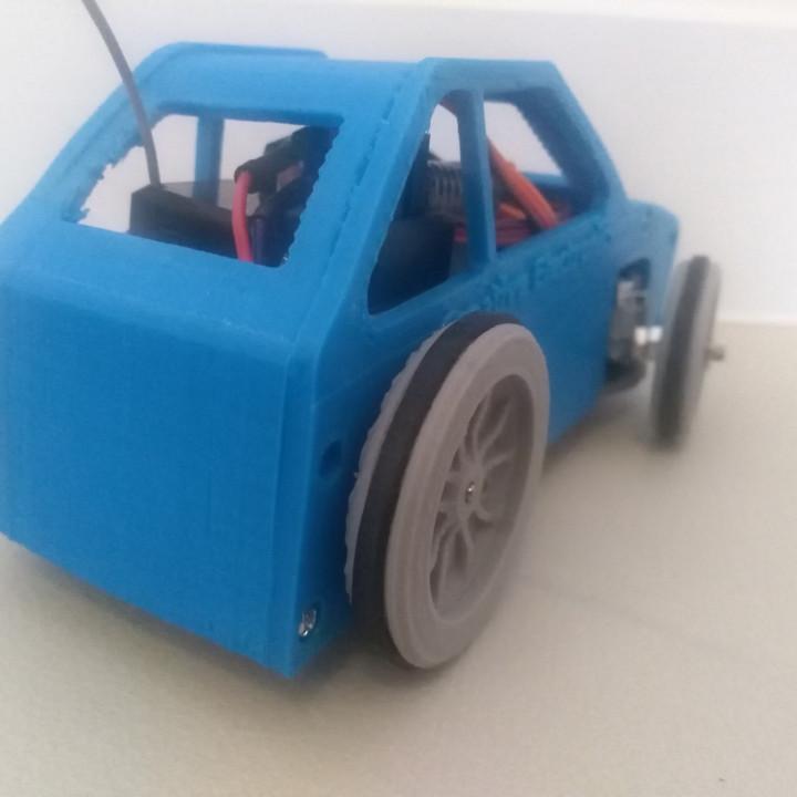 3D Printable OpenRC Car V2 by Creative Electronics
