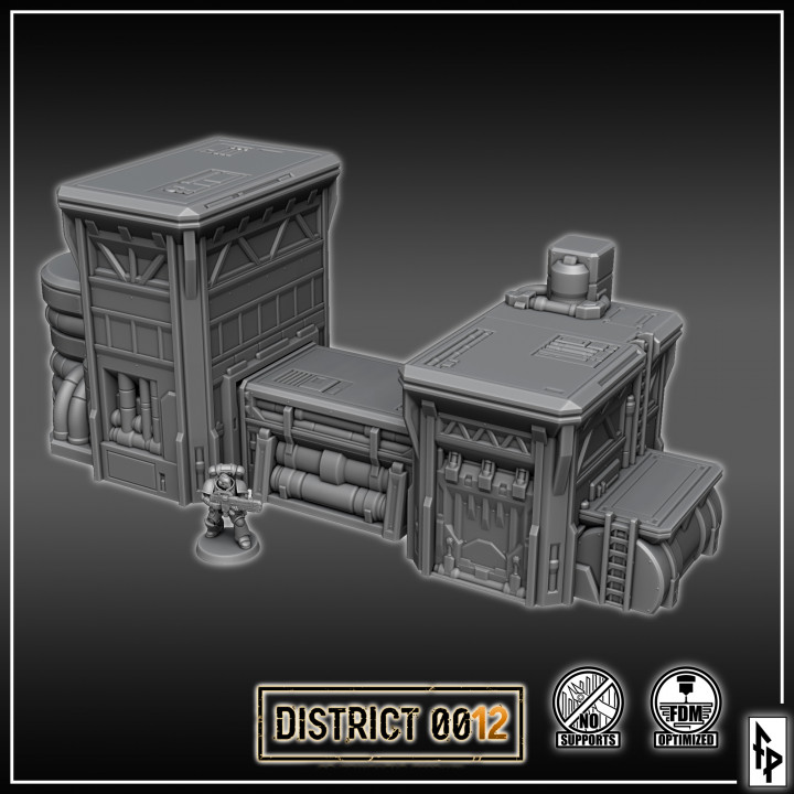 3D Printable Fuel Loading Station by Forbidden Prints