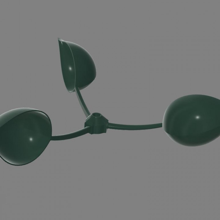 3D Printable Rotating Leaves by Wolfgang Kracht