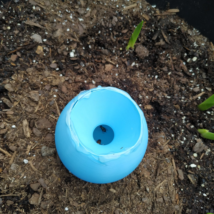 3D Printable Fly Trap -- 1hr vasemode print by J0hn P@rkhill
