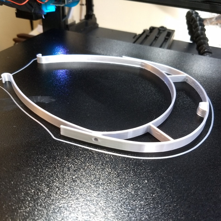 3D Printable VMO VISOR V4 (15GR) - 3D-PRINTED SHIELD - CORONAVIRUS ...