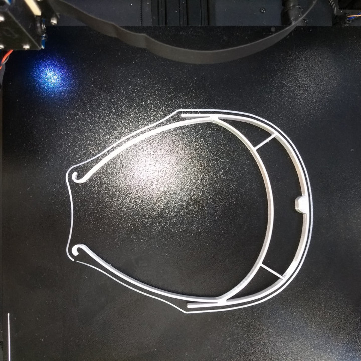 3D Printable VMO VISOR V4 (15GR) - 3D-PRINTED SHIELD - CORONAVIRUS ...