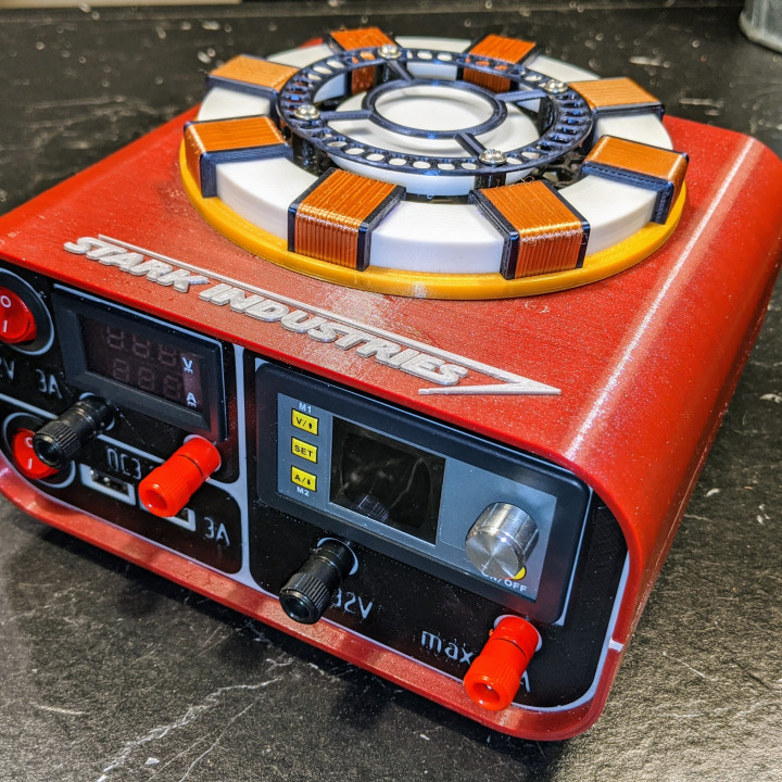 3D Printable ARC powered Power Supply Unit by Blech Eimer