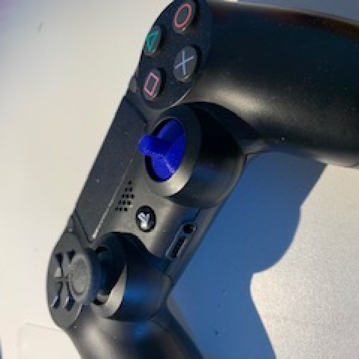 3D Printable PS4 thumbstick by senne demey