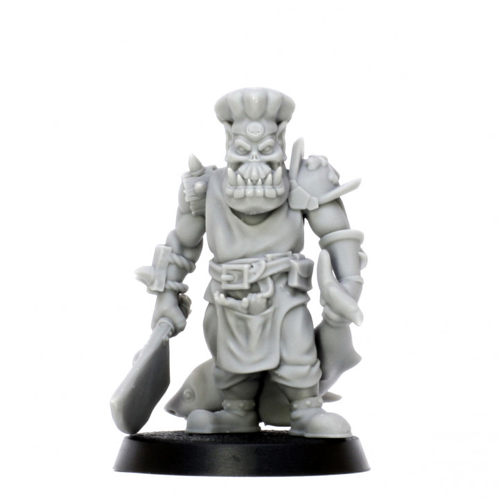 3D Printable Hork - Black Orc by MGpix