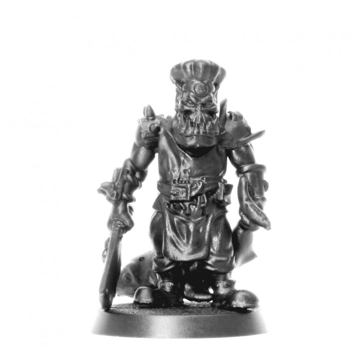 3D Printable Hork - Black Orc by MGpix