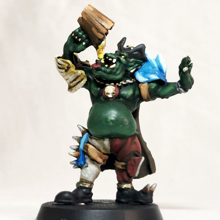 3D Printable Galuk - Black Orc by MGpix