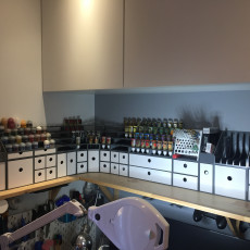 3D Printable Paint Station Starter Set with UV curing station by ...