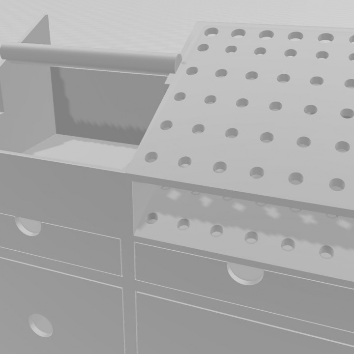 3D Printable Paint Station Starter Set with UV curing station by ...