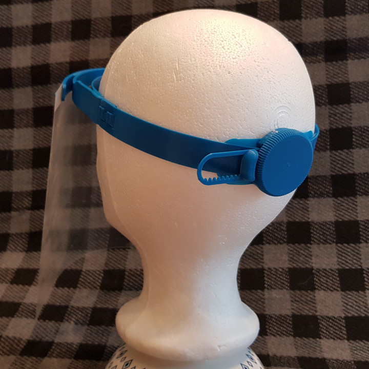 3D Printable Adjustable Headband by Martin P