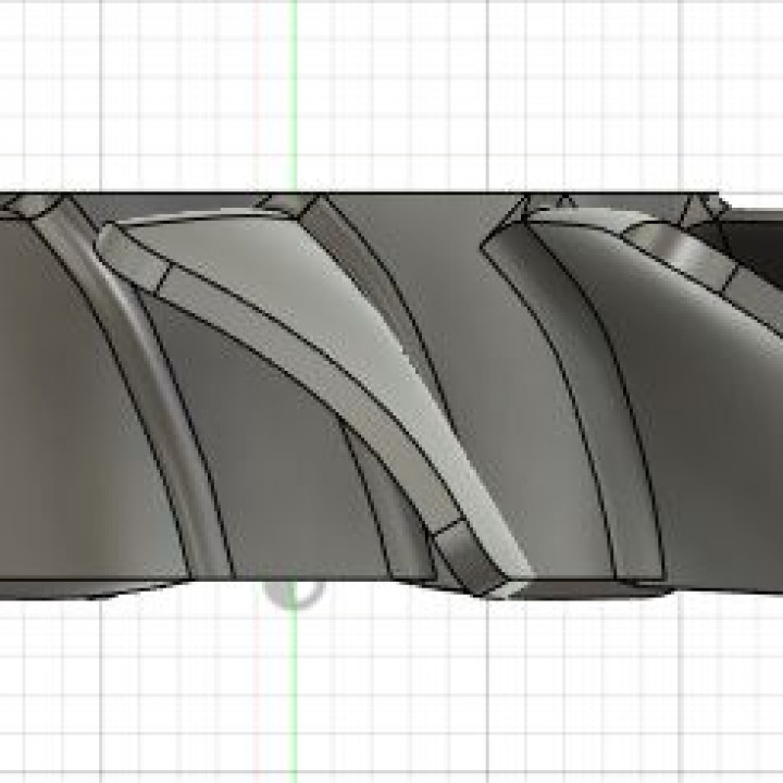 3D Printable Fan_Blade by ZAdd