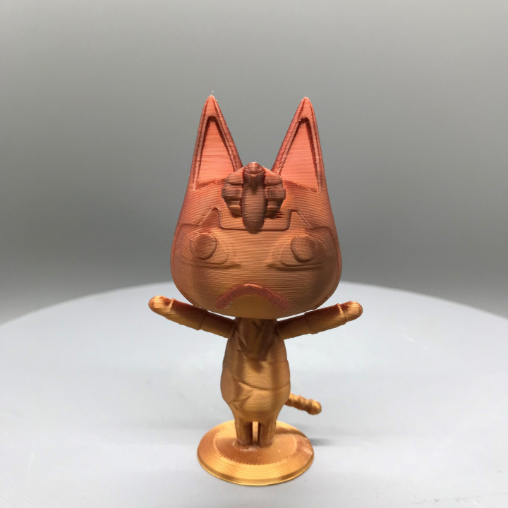 3D Printable Ankha from Animal Crossing by Troy Slatton