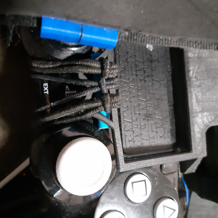 3D Printable PS4 controller single handed adapter by phillip bennett