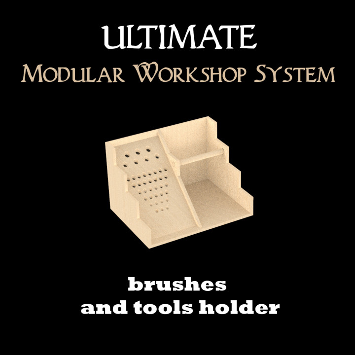 3D Printable Ultimate Modular Workshop System by Meian