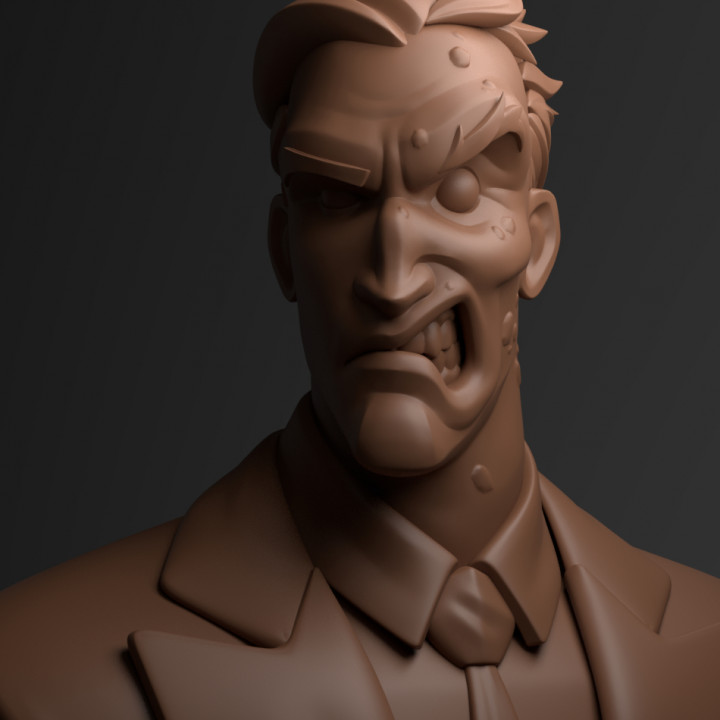 3D Printable Two Face by Joao Sousa