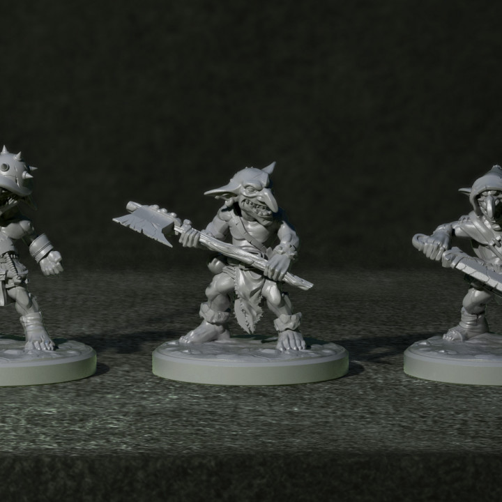 3D Printable Goblin Raider 1 by Clay Cyanide Miniatures