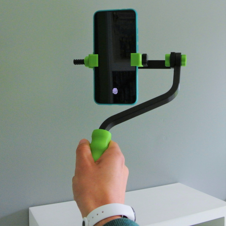 3D Printable Camera support for smartphone video by Corentin Paquet