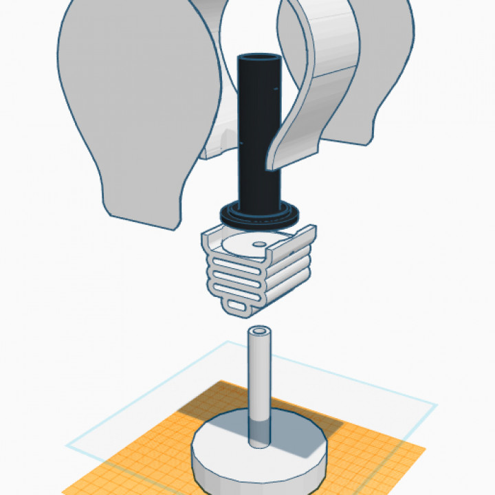 3D Printable Re-Lamp by Thiago Costa