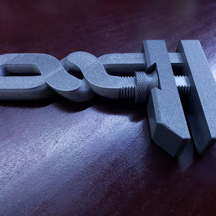 3D Printable Twisted Handle Wrench by Dsk