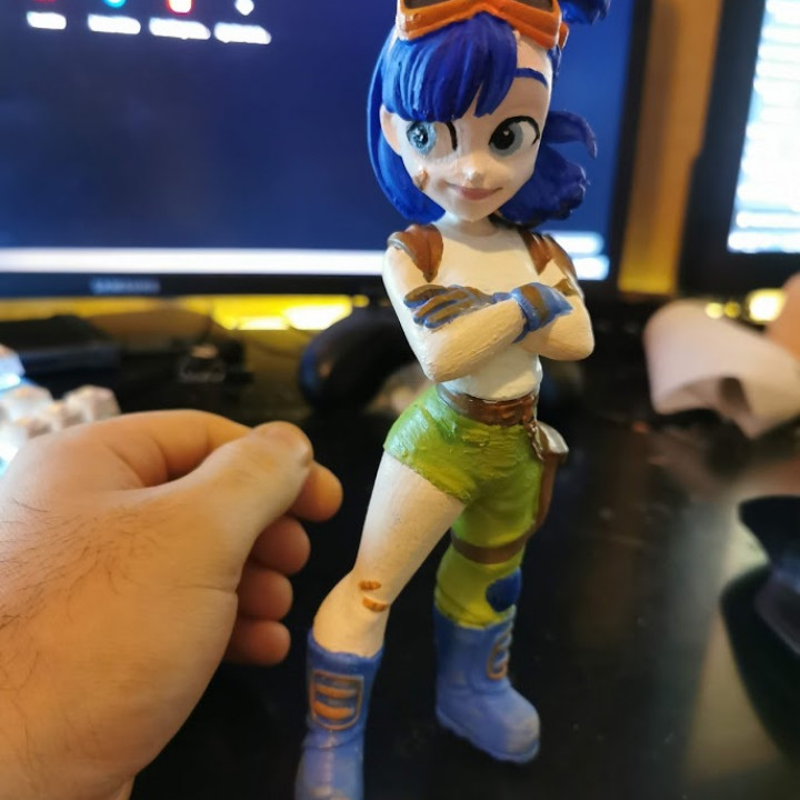 3D Print of Bulma by damienaristodemo