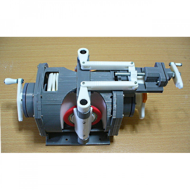 3D Printable Jet Engine Component: CVT(CSD), Toroidal type by Motoo Kondo