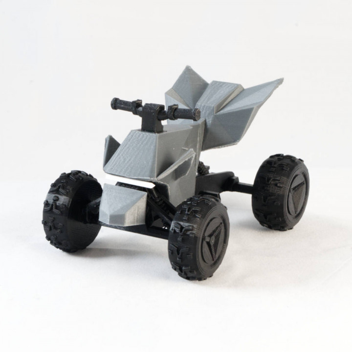 3D Printable CYBERQUAD by Aitor Baltziskueta