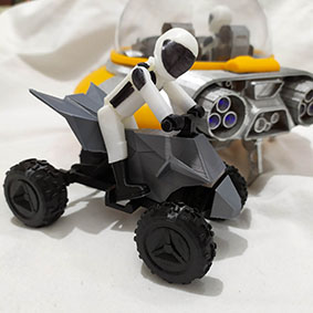 3D Printable CYBERQUAD by Aitor Baltziskueta