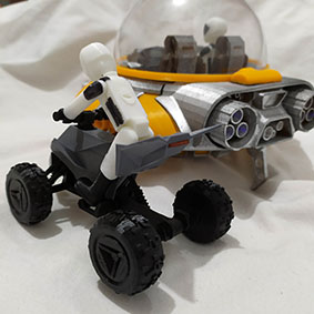 3D Printable CYBERQUAD by Aitor Baltziskueta