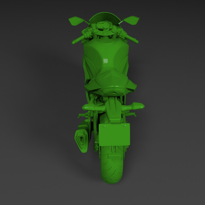 3D Printable Motorcycle 2013-2018 READY FOR PRINTING by demis sarda