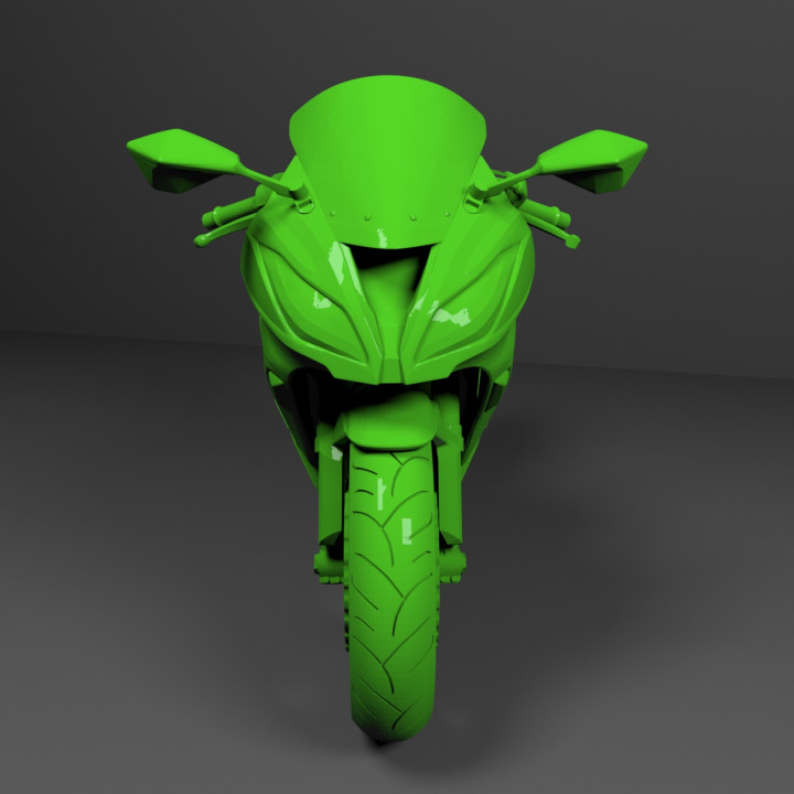3D Printable Motorcycle 2013-2018 READY FOR PRINTING by demis sarda
