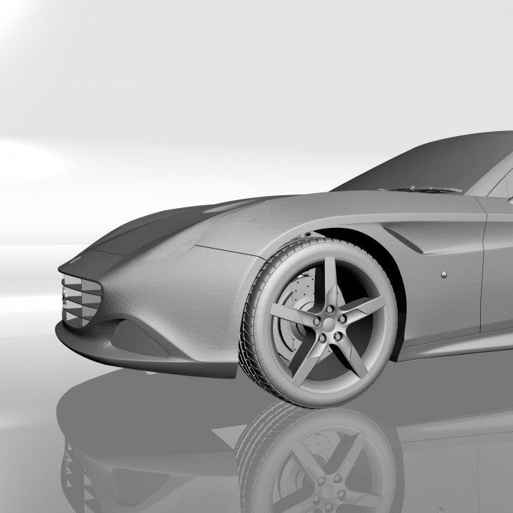 3D Printable Super Car 3D model Ready to Print by demis sarda