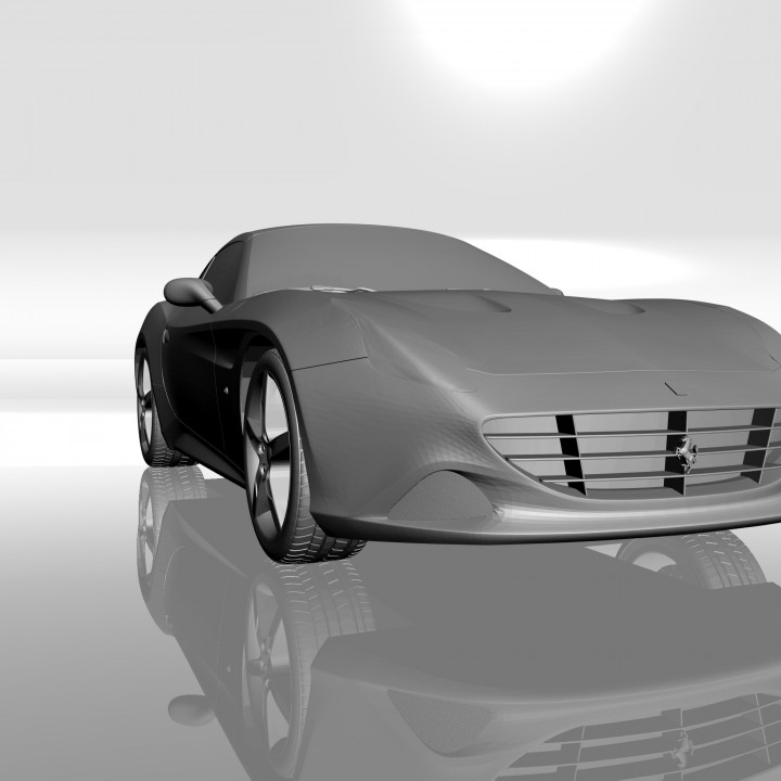 3D Printable Super Car 3D model Ready to Print by demis sarda