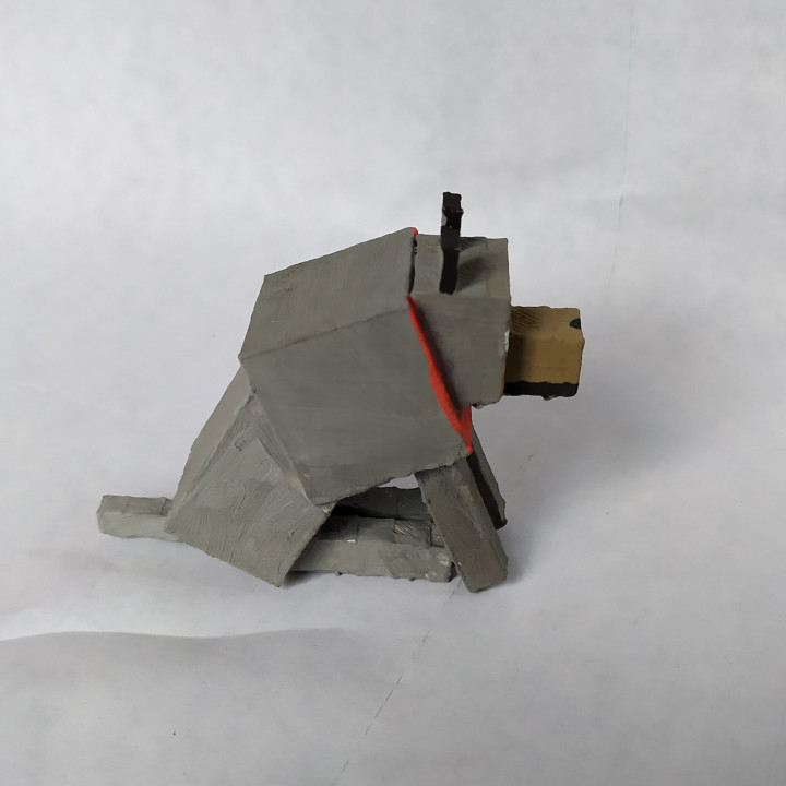 3D Printable Minecraft Wolf/Dog by Hugo Noldus