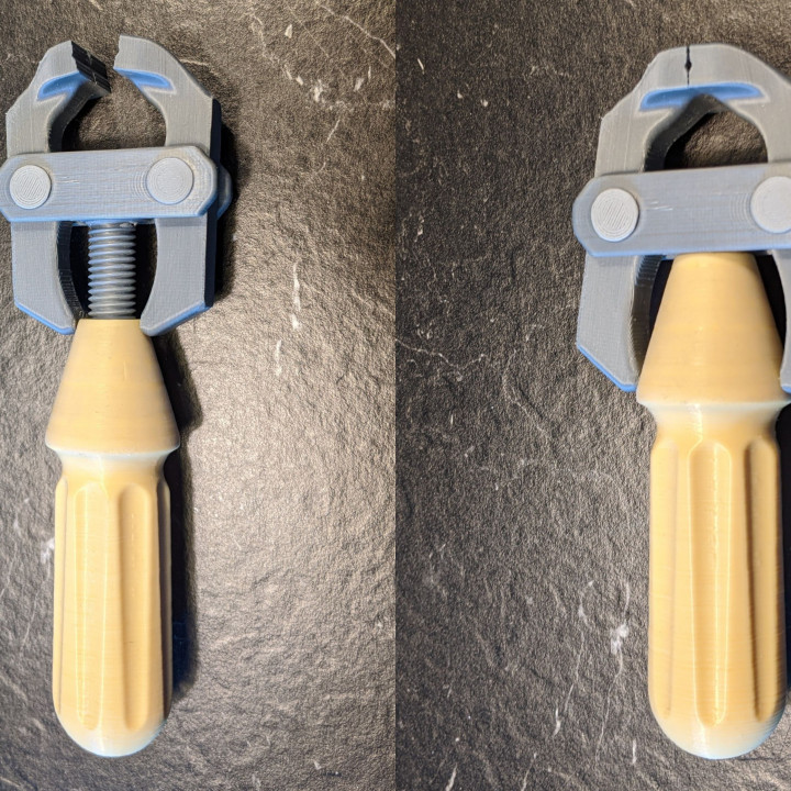 3D Printable Printable Hand Vise by Blech Eimer