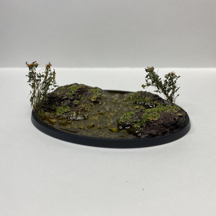 3D Printable Inset Bases for Water Effects by SinNerds