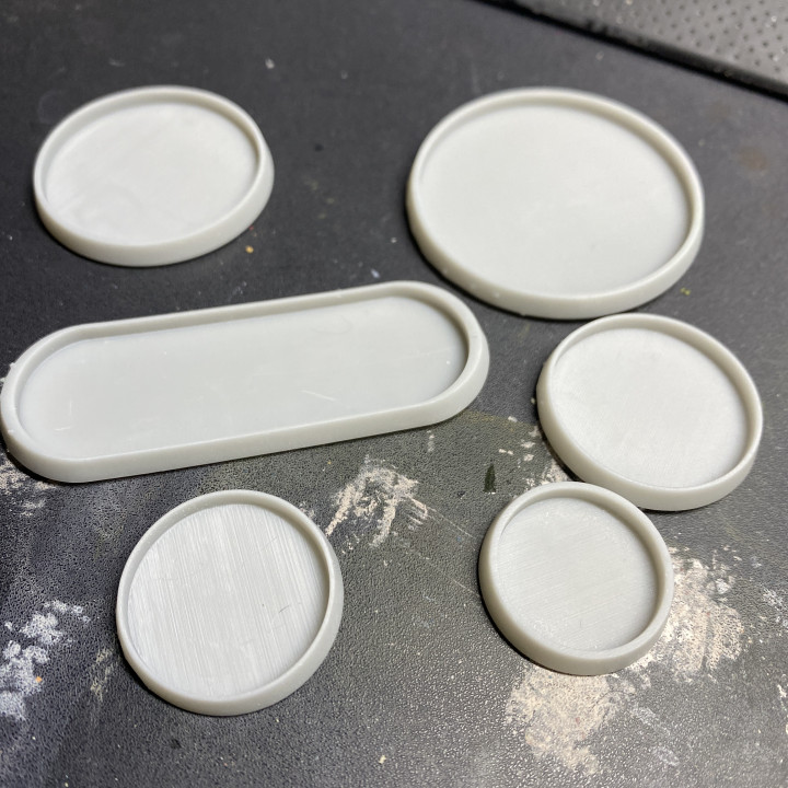 3D Printable Inset Bases for Water Effects by SinNerds