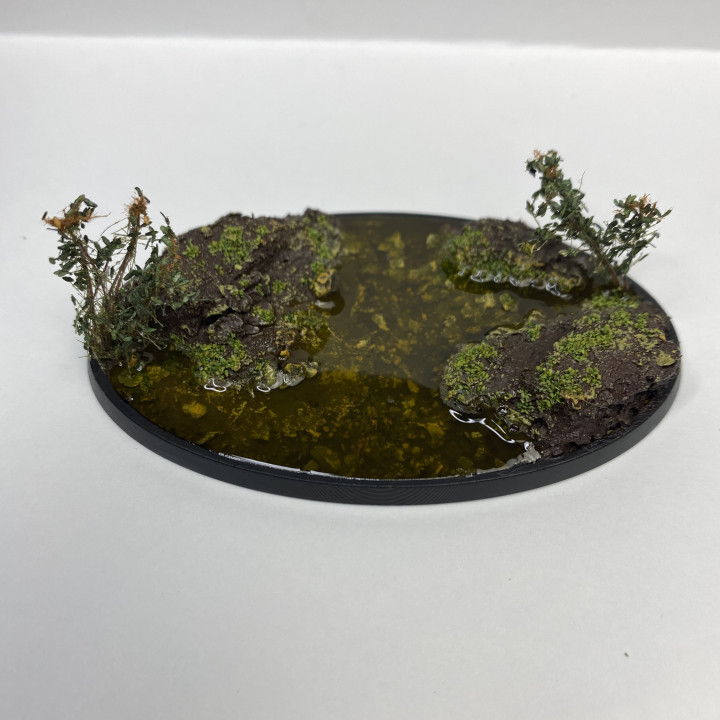 3D Printable Inset Bases for Water Effects by SinNerds