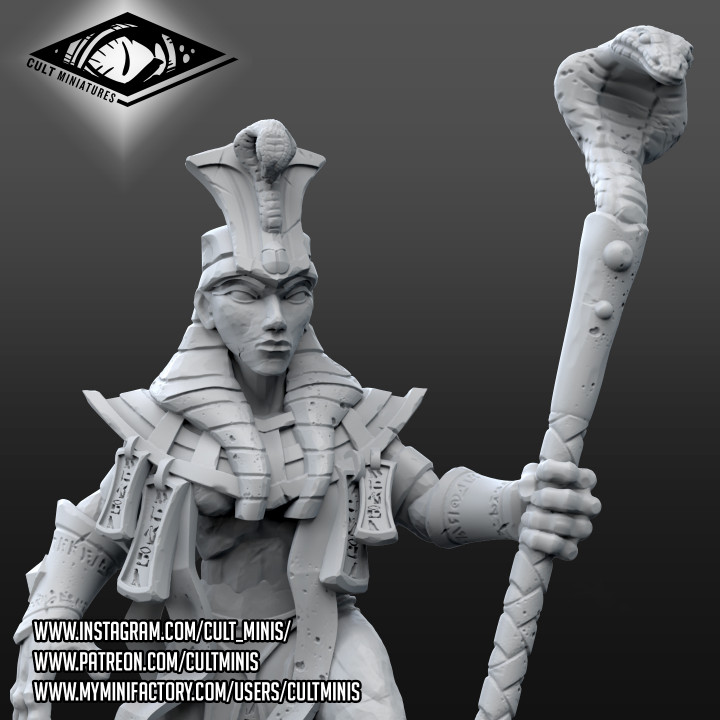 3D Printable Giant Animated Statues by Cult Miniatures