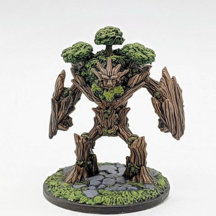 3D Printable 1st Guardian: Treant by Clay Cyanide Miniatures