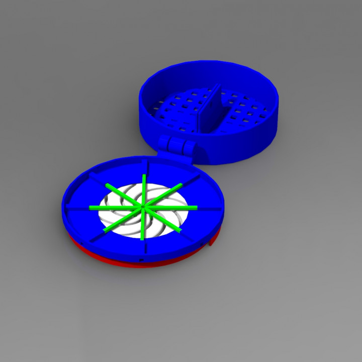 3D Printable Pill-splitter Pro by UPAMANYU CHATTERJEE
