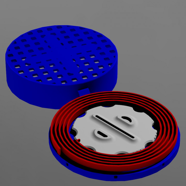 3D Printable Pill-splitter Pro by UPAMANYU CHATTERJEE