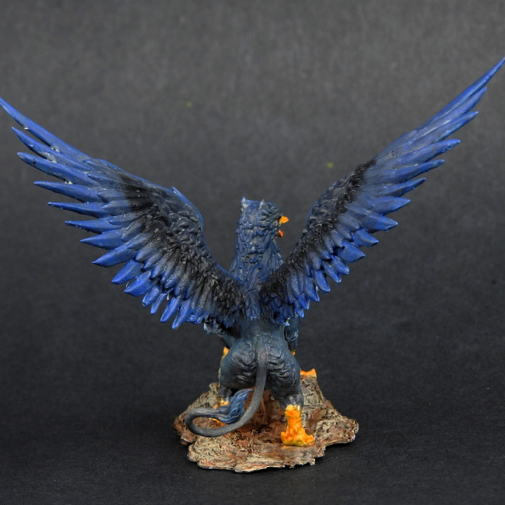 3D Printable 2nd Guardian: Gryffon by Clay Cyanide Miniatures
