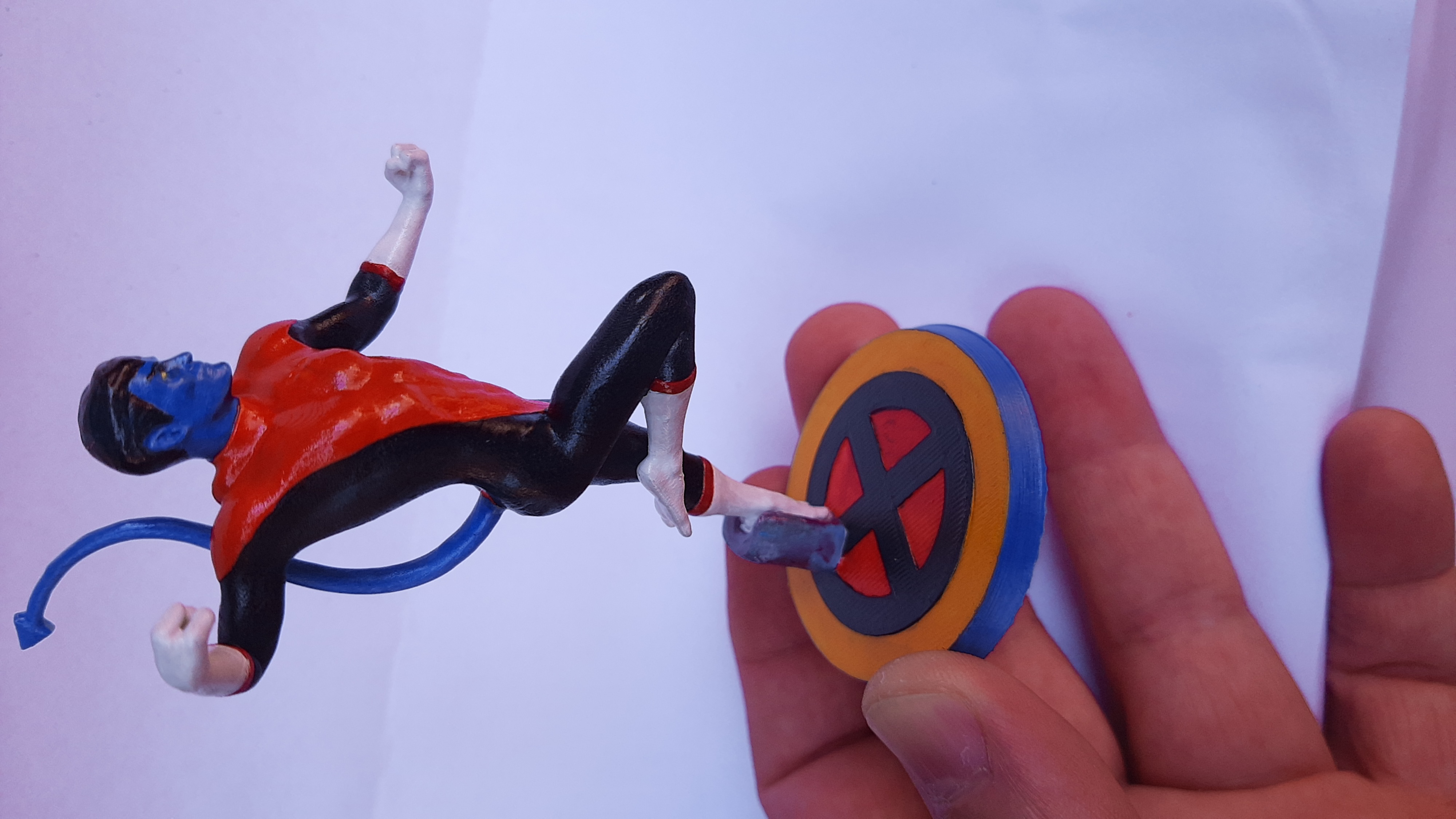 3D Printable Nightcrawler (X-men, excalibur) by Volpy Gregor