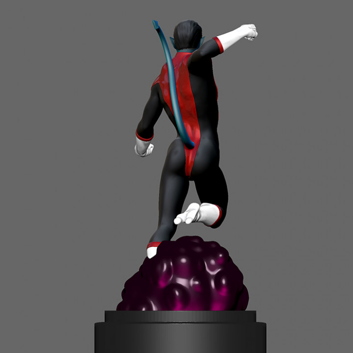 3D Printable Nightcrawler (X-men, excalibur) by Volpy Gregor