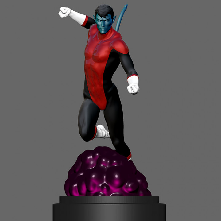 3D Printable Nightcrawler (X-men, excalibur) by Volpy Gregor