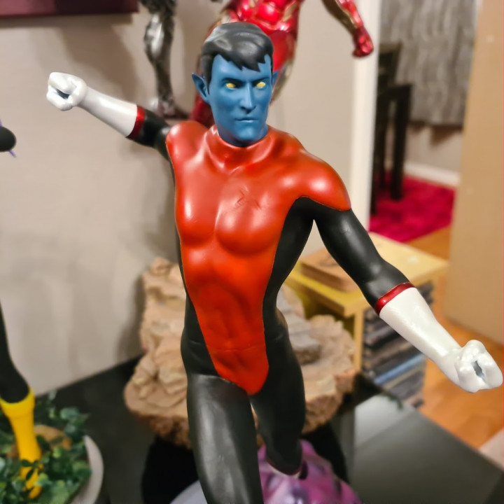 3D Printable Nightcrawler (X-men, excalibur) by Volpy Gregor