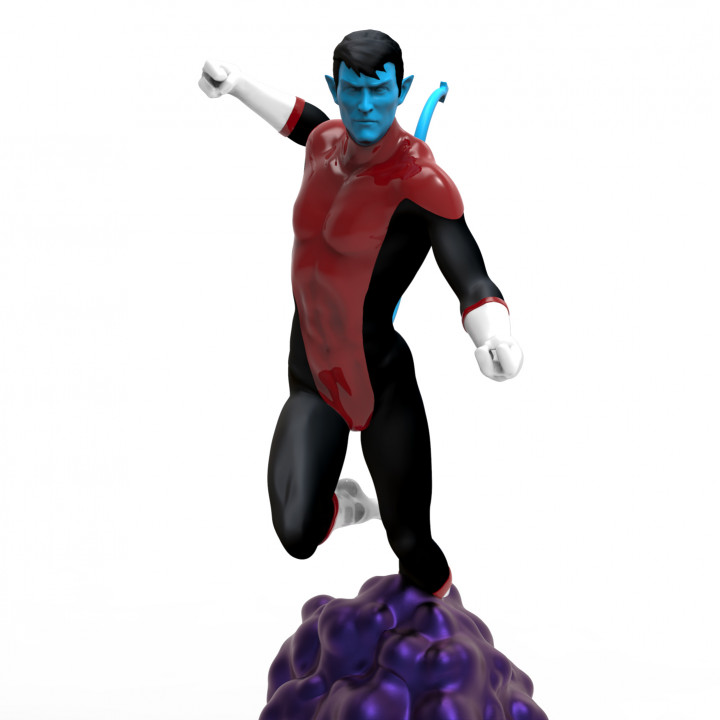 3D Printable Nightcrawler (X-men, excalibur) by Volpy Gregor