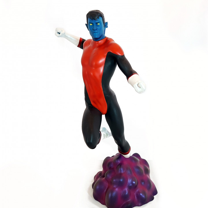 3D Printable Nightcrawler (X-men, excalibur) by Volpy Gregor