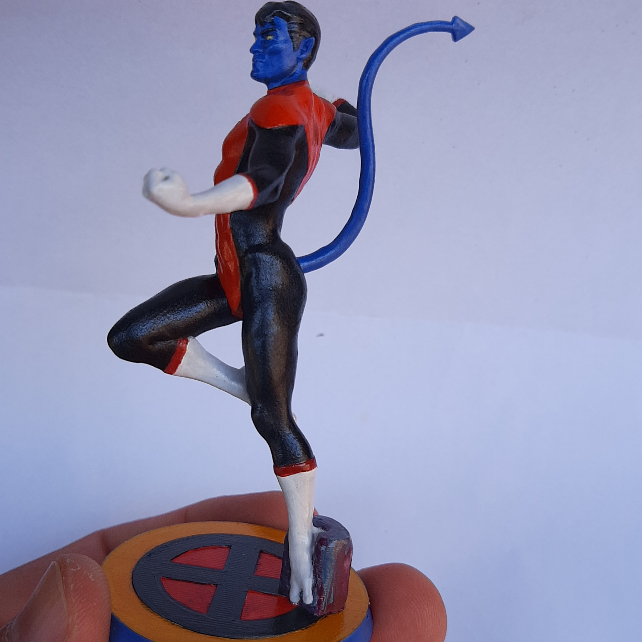 3D Printable Nightcrawler (X-men, excalibur) by Volpy Gregor